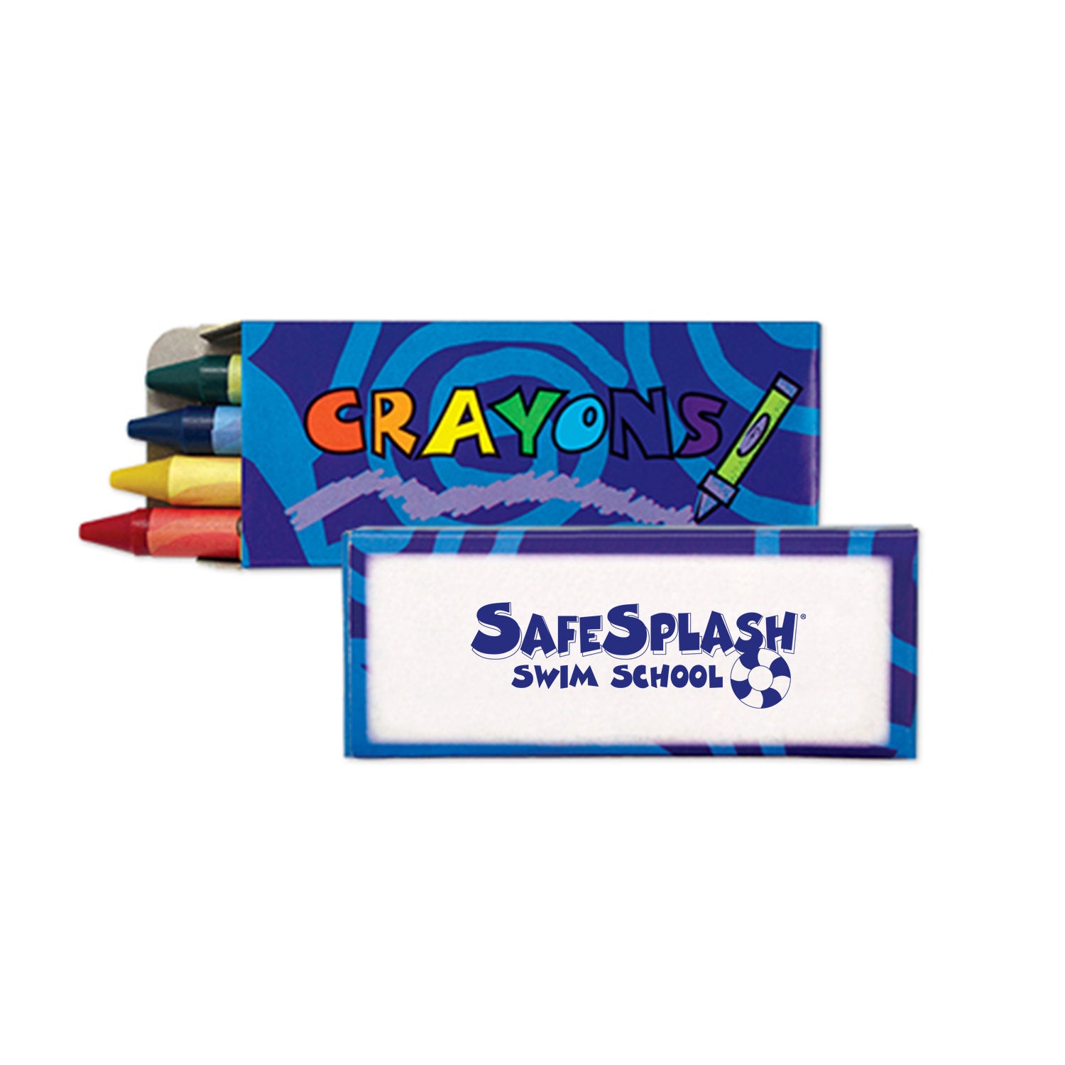 SafeSplash Swim School: 4 Pack Crayons